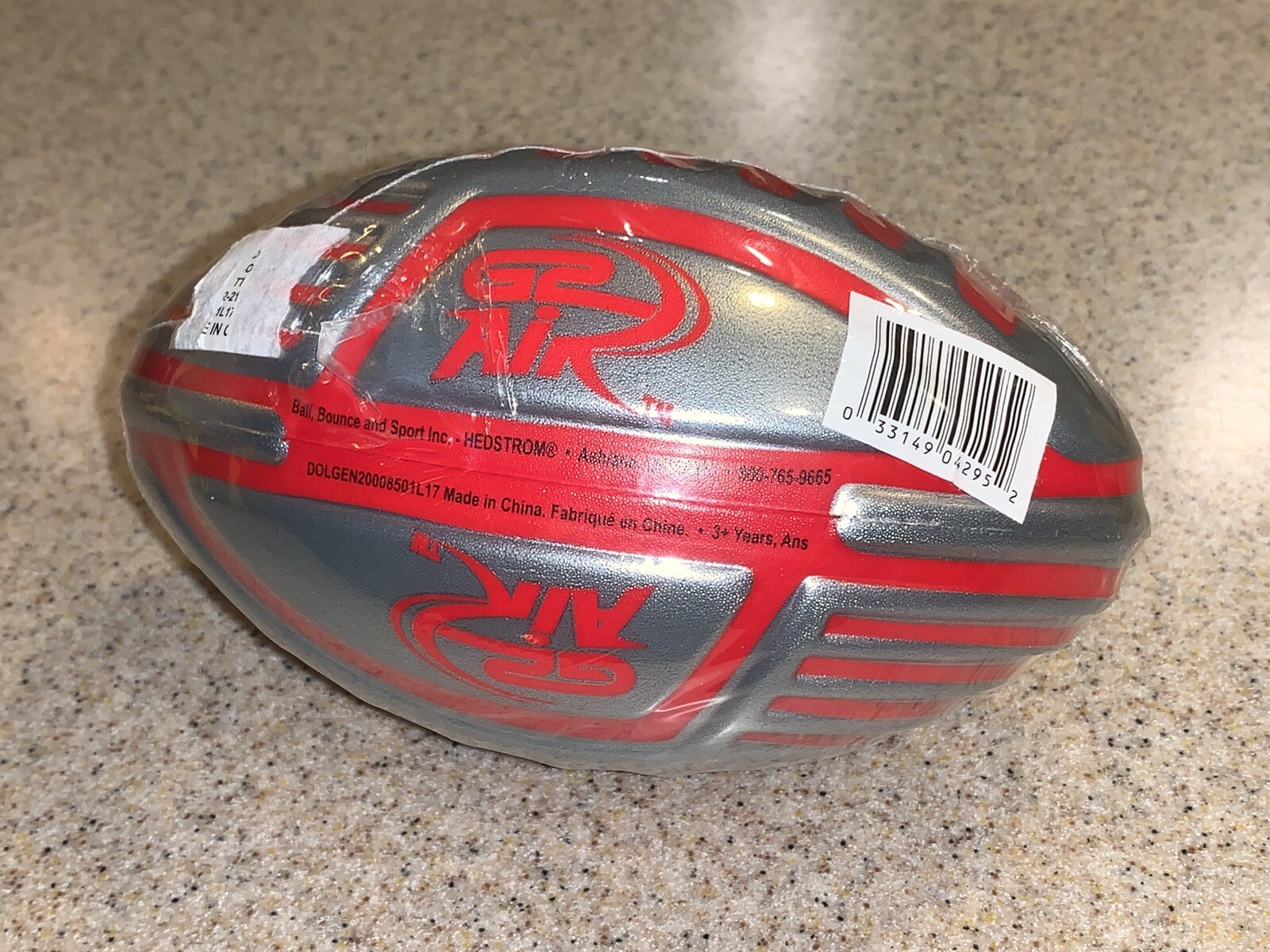 Hedstrom G2 Air Mini Football Toy Red and Silver New Sealed | eBay