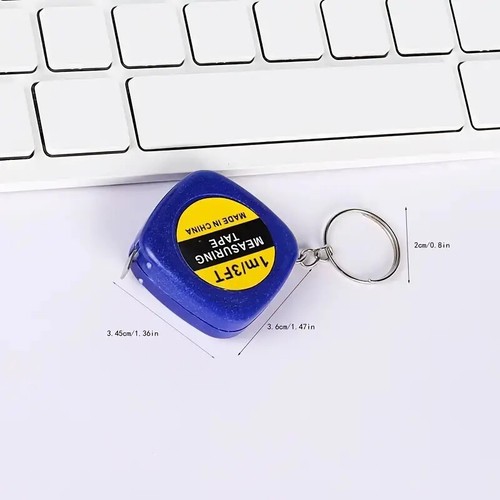 Cute Mini Retractable Keychain Tape Measure, Portable Backpack Keychain ...