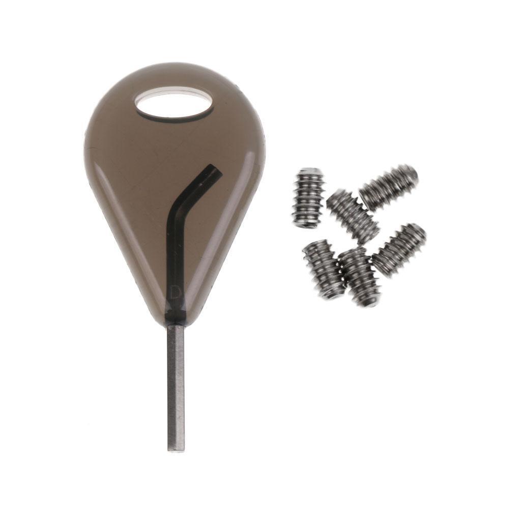 6Pcs Grub Screws & Key - Set of Surfboard Fins Accessory - | eBay Australia