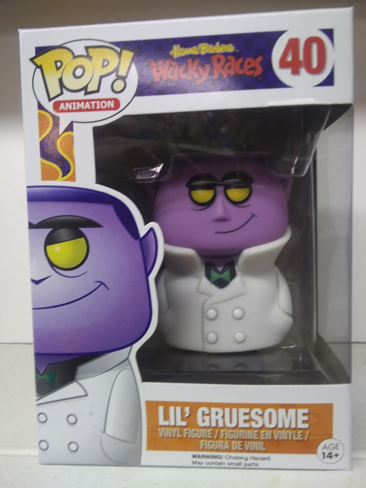 FUNKO POP ! ANIMATION HANNA BARBERA Wacky Races LITTLE GRUESOME #40