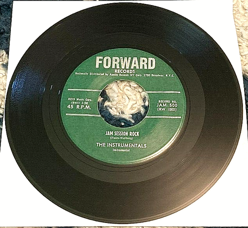 The Instrumentals: Jam Session Rock 45 Forward rare early rock VG+ HEAR ...