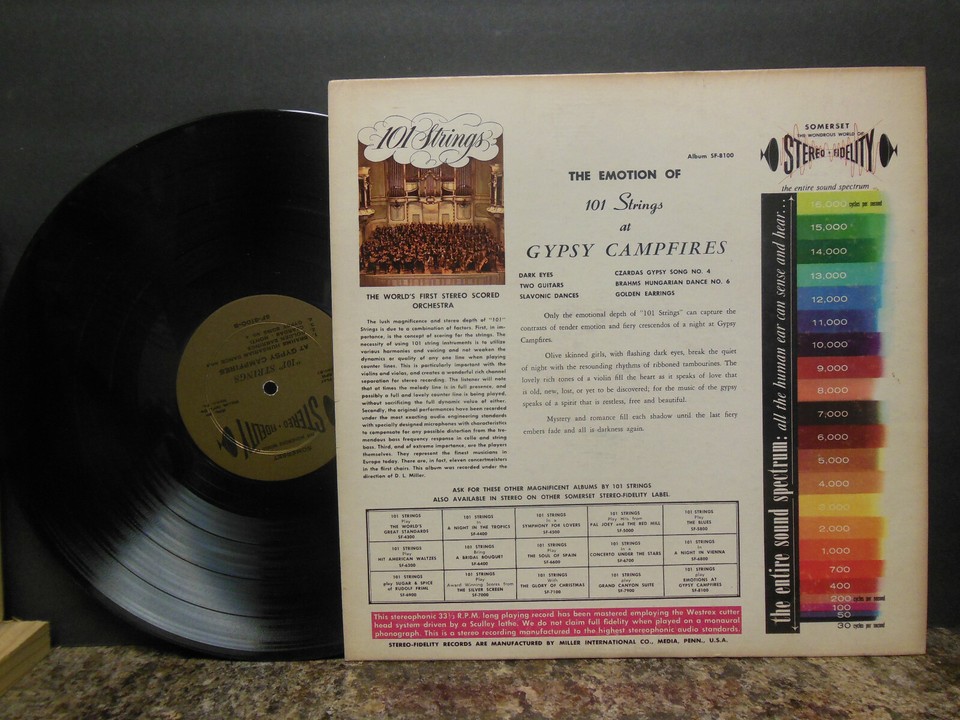 101 Strings - Gypsy Campfires, 12" LP G+ (N) | eBay