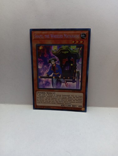 Yugioh! LP Shafu, the Wheeled Mayakashi - HISU-EN030 - Secret Rare ...