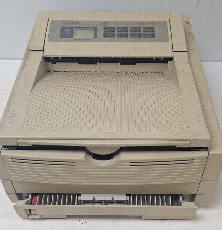 Okidata OL 610e/PS Laser Printer, PostScript, 600 DPI, Parallel Port | eBay