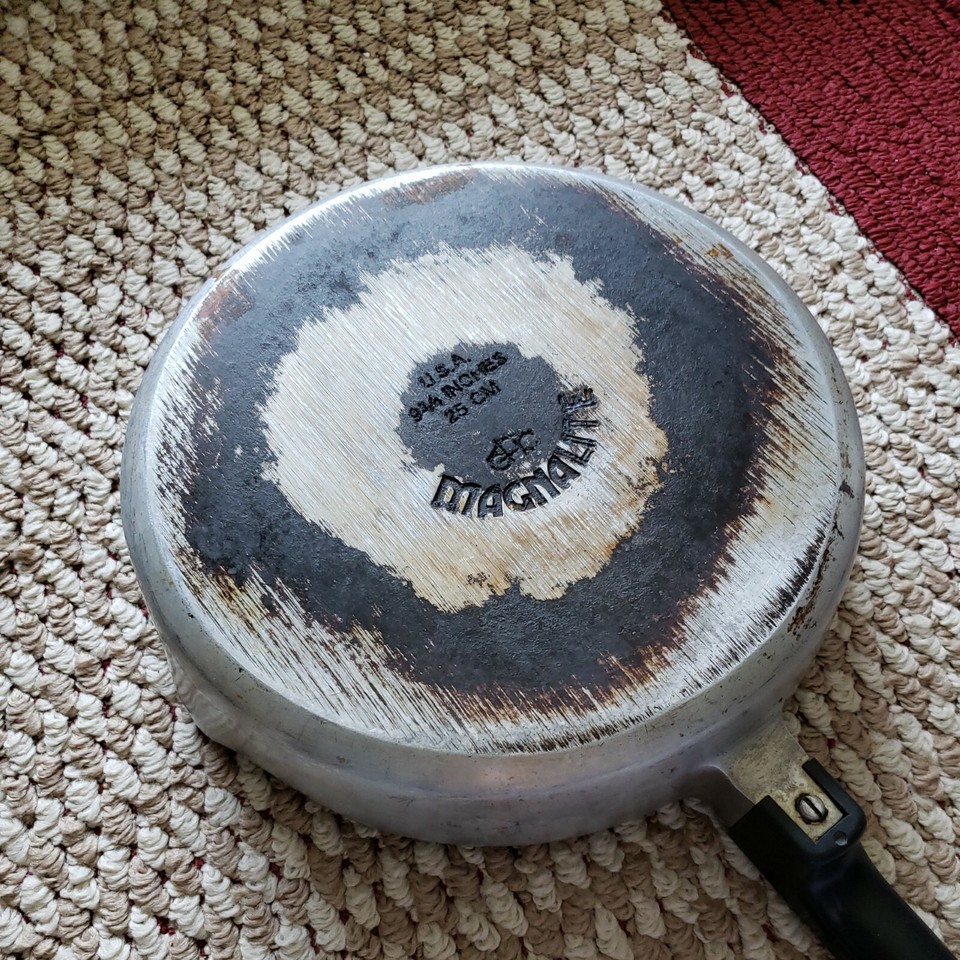 MAGNALITE GHC USA 9 3/4 - 25CM ALUMINUM SKILLET FRYING PAN Wagner Ware ...