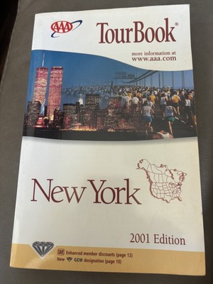 AAA New York Tour Book 2001 Edition | eBay