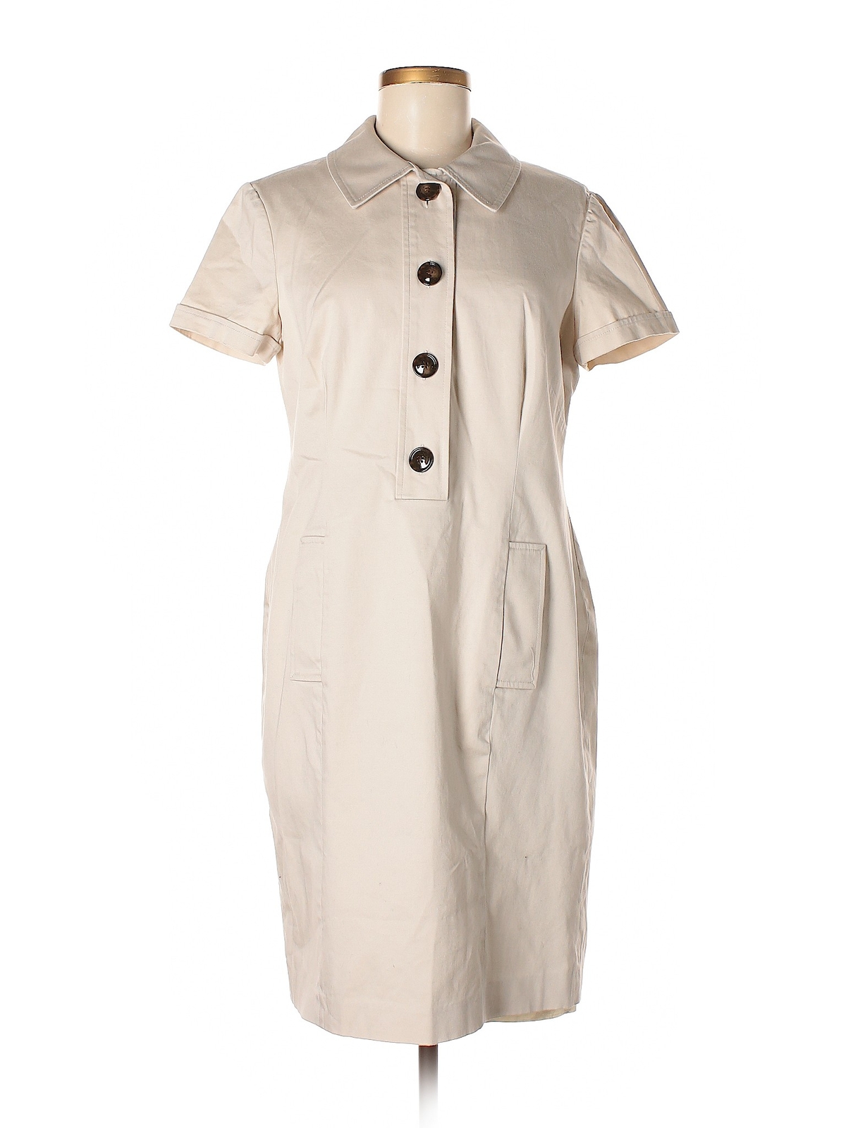 Bigio Collection Women Brown Casual Dress 10 | eBay