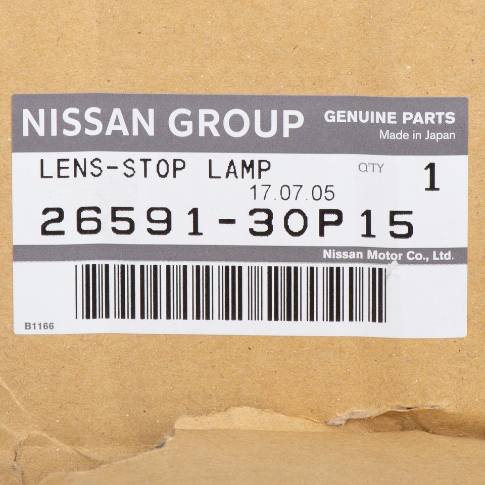 NEW OEM Nissan 300ZX 1990-1996 3rd Brake Light Lens Stop Lamp ...
