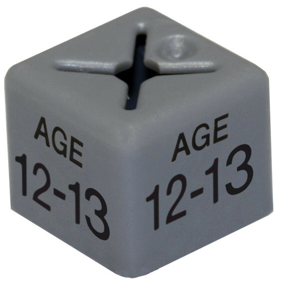 100x Garment Clothes Marker Size Number Color Size Cubes For Hanger ...