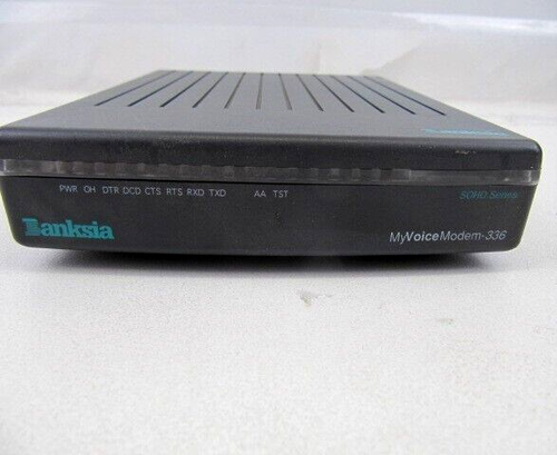 BANKSIA MYVOICEMODEM-336 DIAL-UP MODEM DATA FAX SERIAL PORT INTERFACE ...