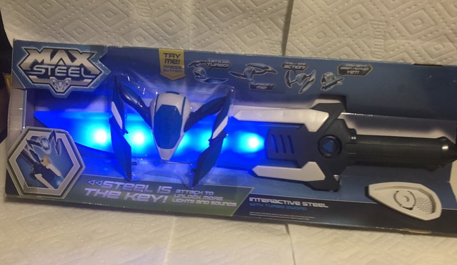 Max Steel Interactive Steel with Turbo Sword for sale online | eBay