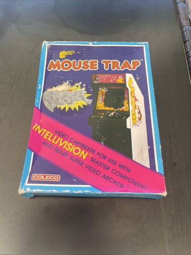 1982 MOUSE TRAP Coleco Intellivision NOS Factory Sealed Vintage | eBay