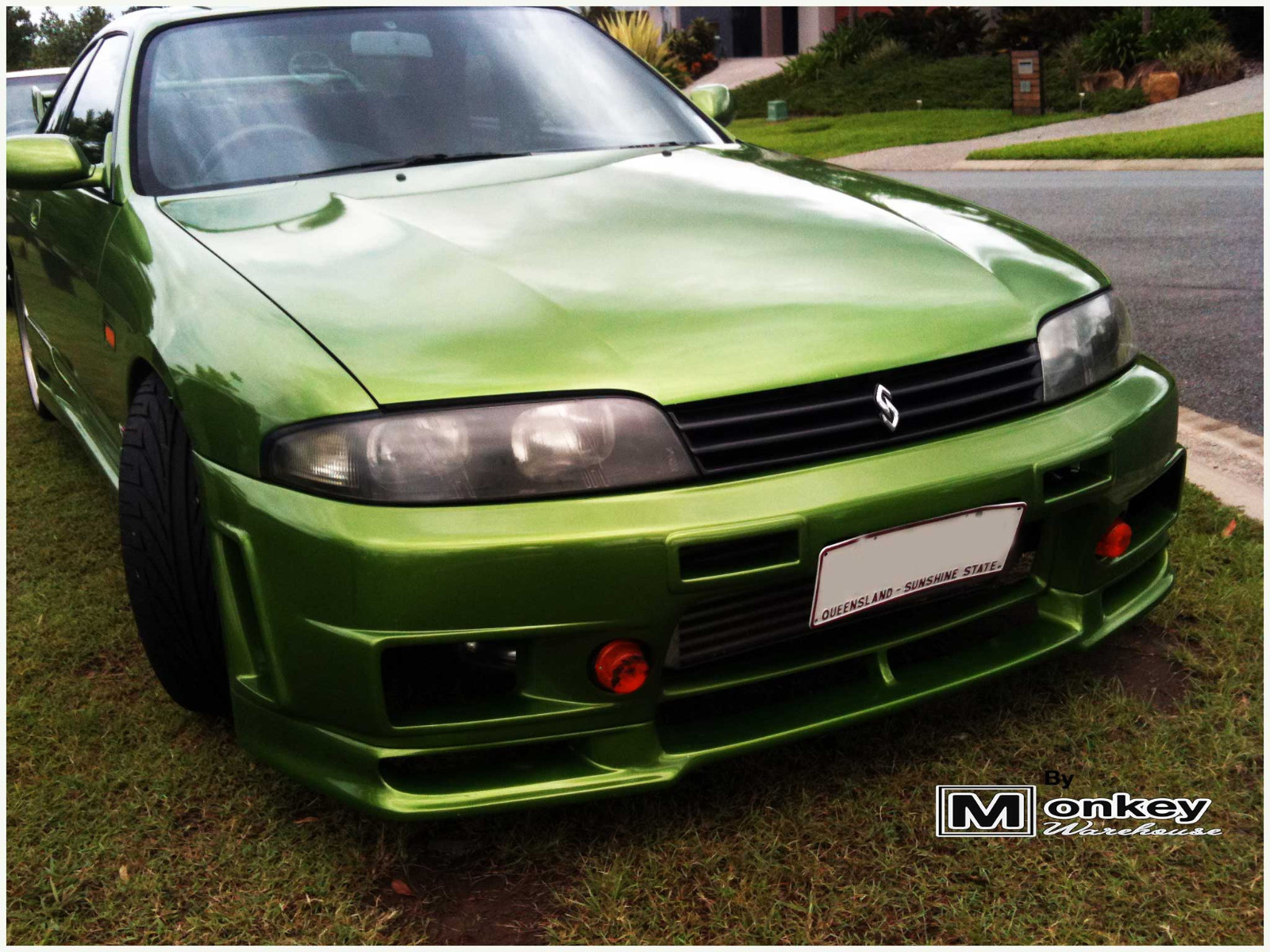 NISMO 400R STYLE FRONT BUMPER FOR NISSAN R33 SKYLINE SERIES 1 BY MONKEY ...