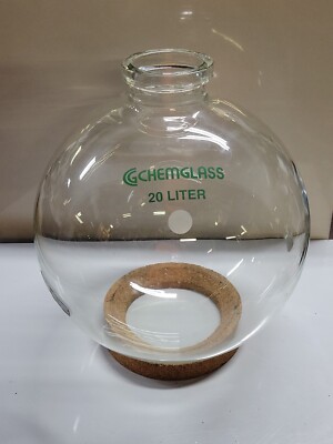 BUCHI Glass 20L Rotavapor Evaporating Drying Flask HEAVY WALL RND ...