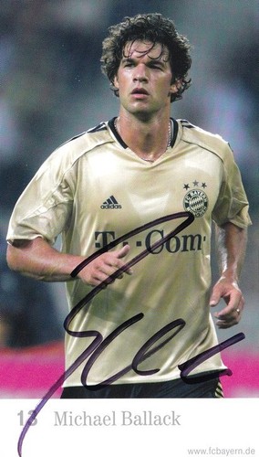 Autogramm Fussball | FC Bayern München | 2004 | Michael BALLACK | eBay.de