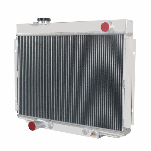 4Row Aluminum Radiator For 1967-70 Ford Mustang Mercury V8 Cougar 390 ...