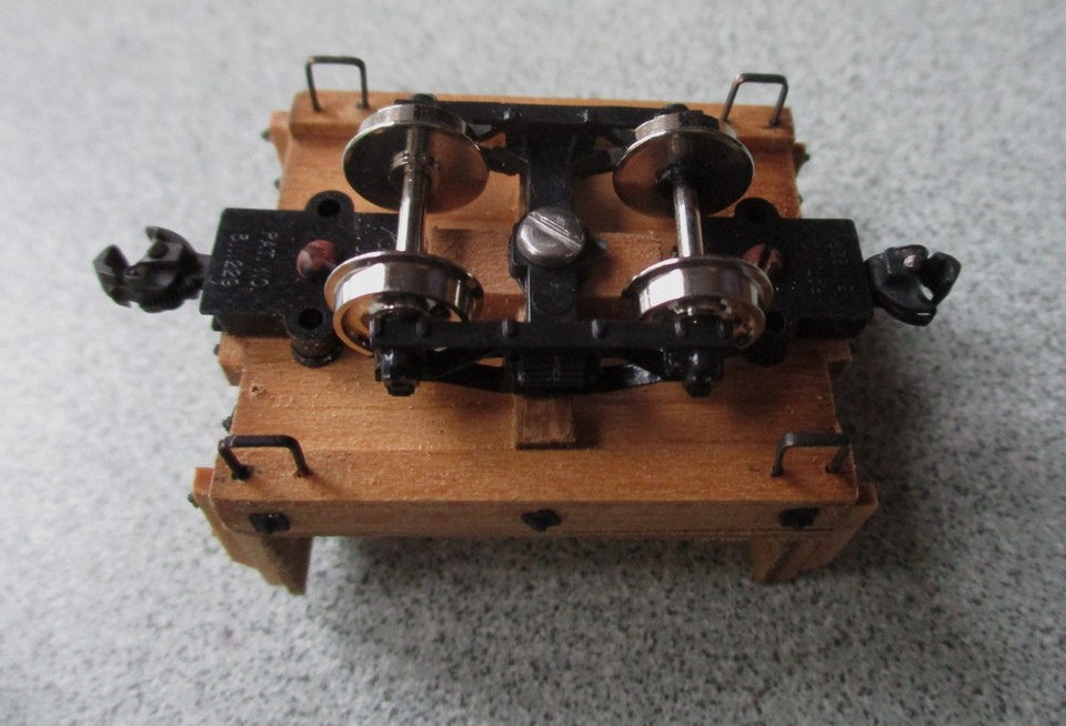 HOn3: Built Wood Narrow Gauge 10' Flat w/ Ends by Cache Creek in ...