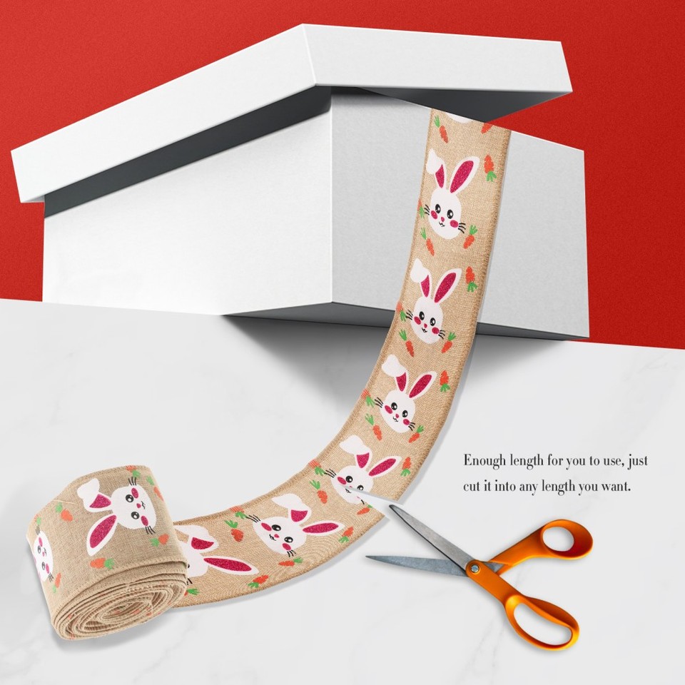 Wired Ribbon for Wreaths Box Packaging Ribbons Craft Wrapping Floral ...