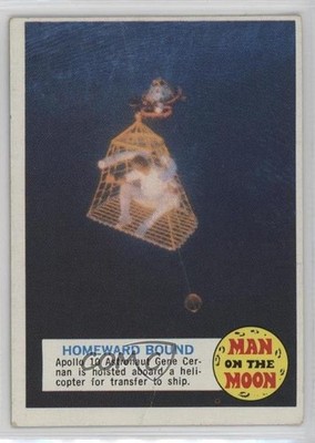 1969 Topps Man on the Moon Gene Cernan Homeward Bound #9A 0y9e | eBay
