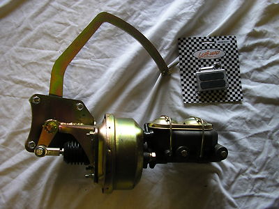 1935-40 Ford Car 7" Power Brake Booster Master Cylinder Pedal Bracket ...