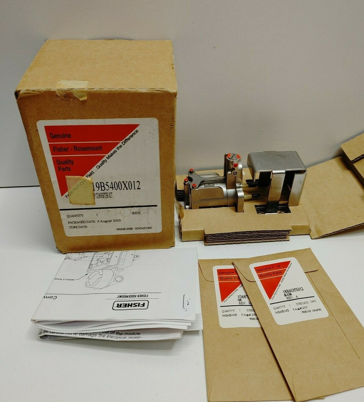 NEW OLD STOCK! FISHER I/P CONVERTER KIT 19B5400X012 | eBay