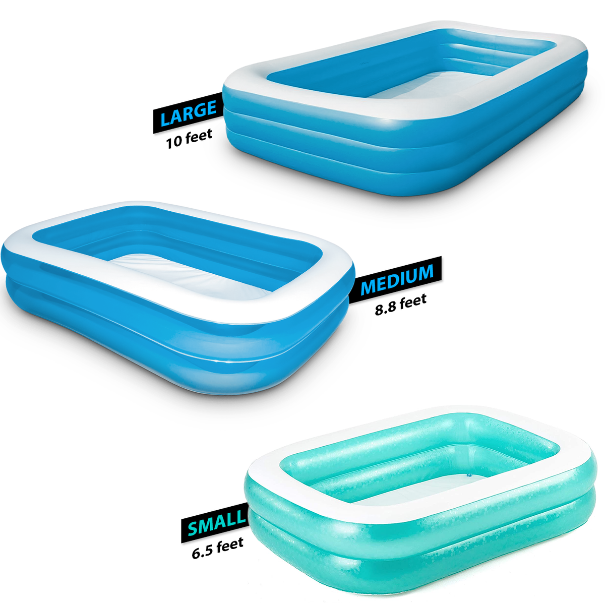 Pool Plastic Containers