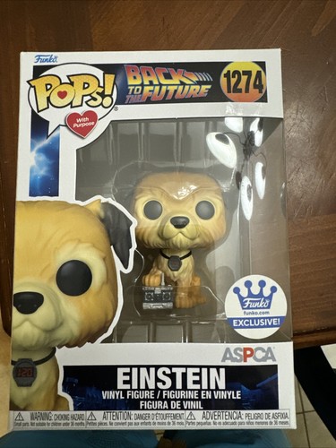 Funko Pop Back To The Future 1274 EINSTEIN Vinyl Figure Funko Shop ...