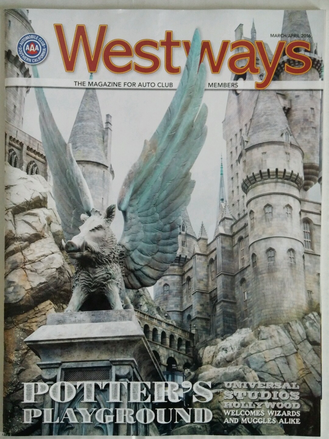 WESTWAYS Magazine for Auto Club Members "POTTER'S PLAYGROUND" March ...