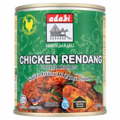 Chicken RENDANG with Potatoes. ADABI 280g. Ready to cook | eBay