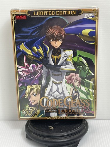 Code Geass Lelouch of the Rebellion R2 Part 2 DVD 2009 Limited Edition ...