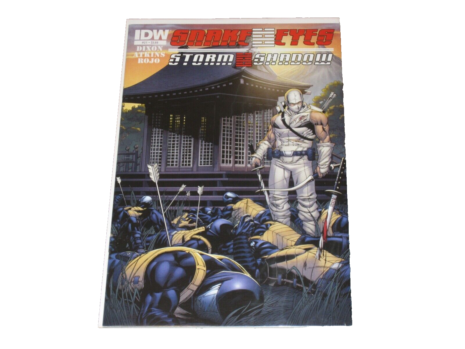 G.I. Joe: Snake Eyes & Storm Shadow (IDW Series) #21 VF+ IDW Silent ...