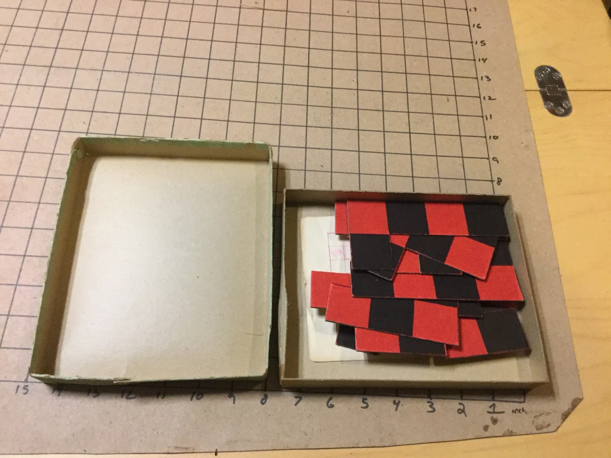 12 Piece Checkerboard Puzzle