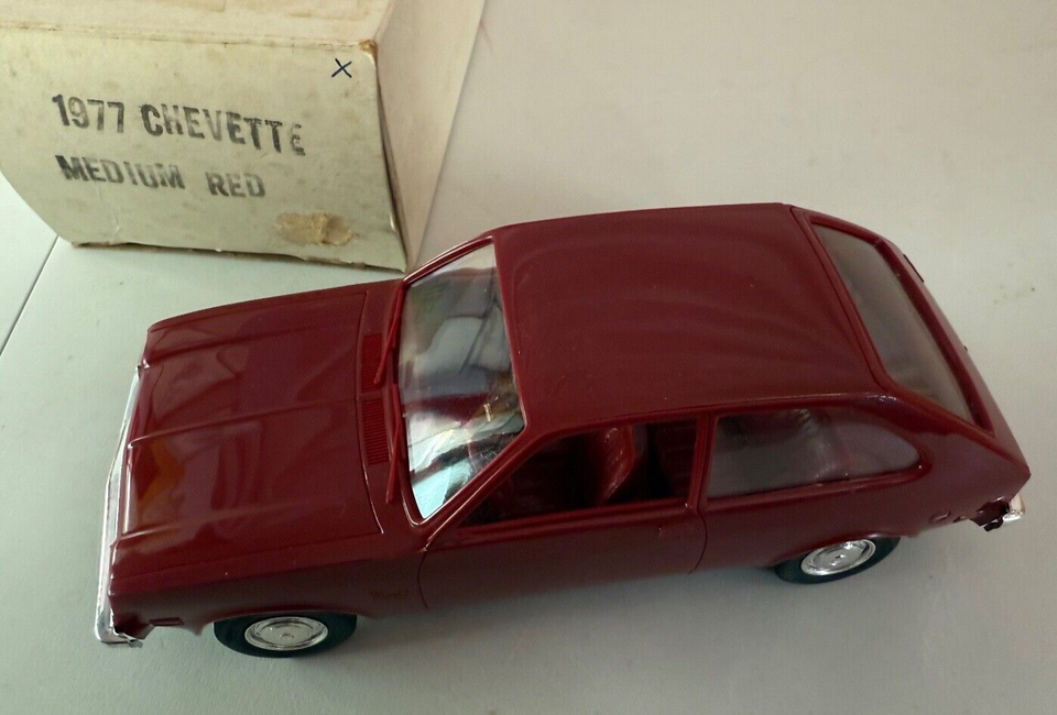 1977 Chevrolet Chevette medium Red Promo Car W/ Box | eBay