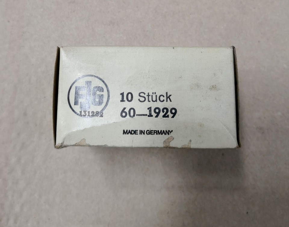 x10 Lot BEARING LAGER 60-1929 Mfg. FJG (RWG Germany) | eBay