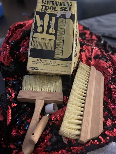 Vintage warner paperhanging tool set | eBay