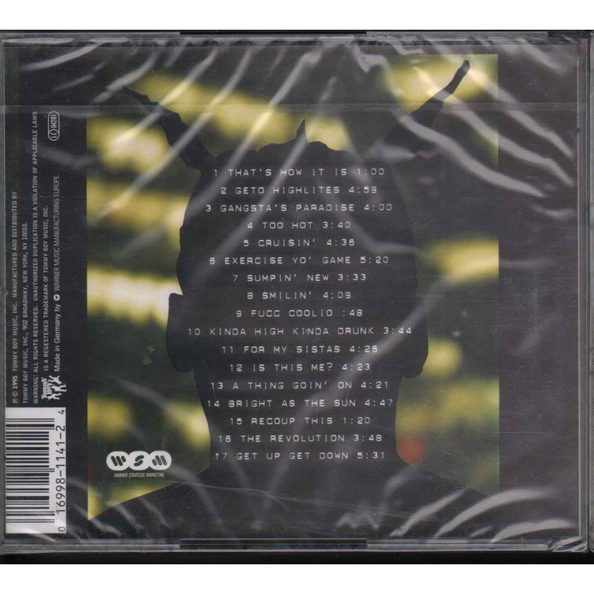 Coolio ‎CD Gangsta's Paradise/Warner 1699-81141-2 Scellé | eBay