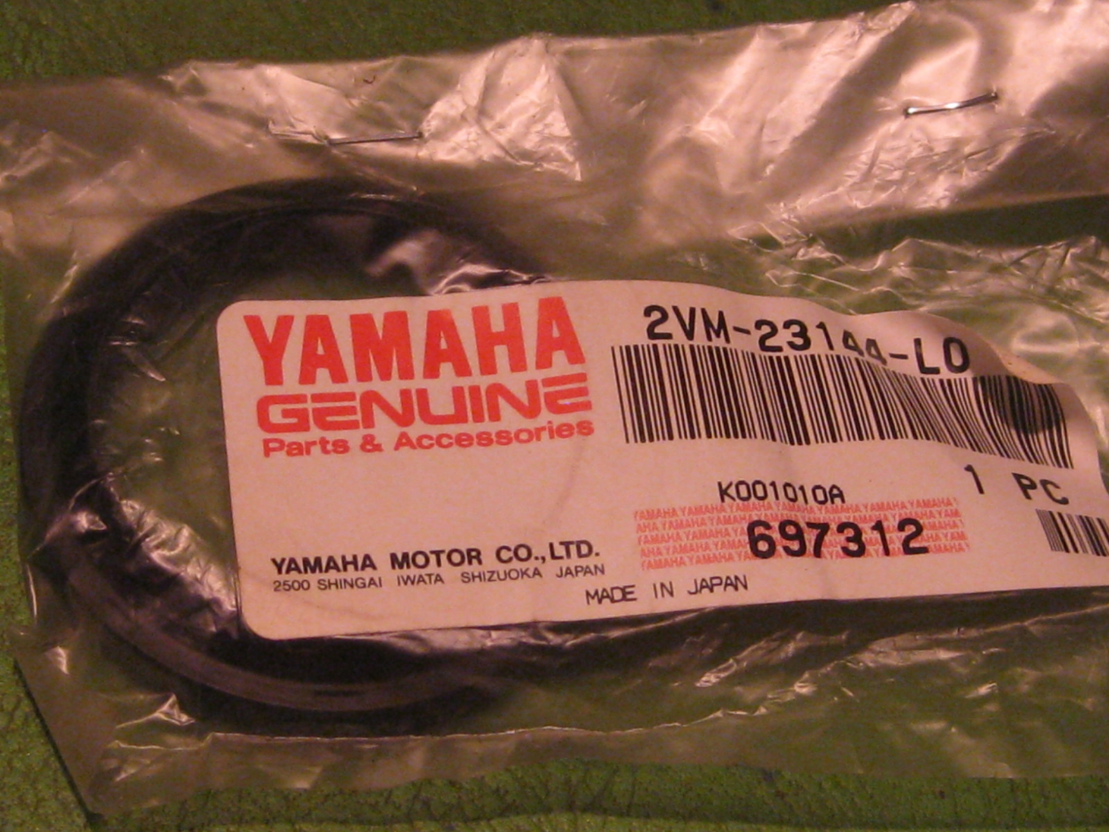YAMAHA YZ125 YZ250 '88 YZ490 '88-90 TTR250 FORK DUST SEAL OEM # 2VM ...