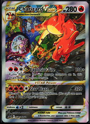Pokemon Card - Charizard VSTAR Sword & Shield Promo Cards SWSH262 Promo ...