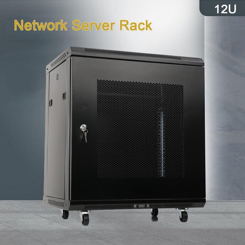 12 U Data Server Rack Data Cabinet Network cabinet with Key-Locked ...