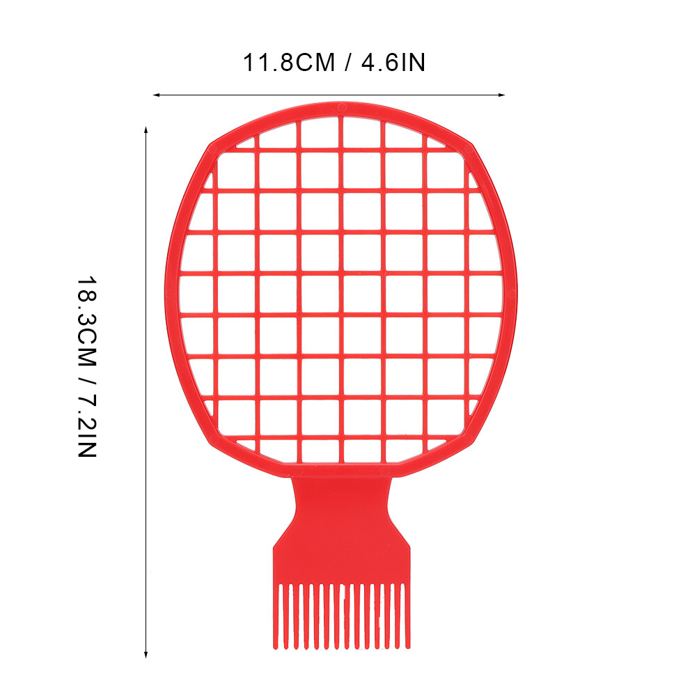 (Comb)6x/bag Tin Foil Hot Perm Comb Hairdressing Tool Dreadlocks Comb ...