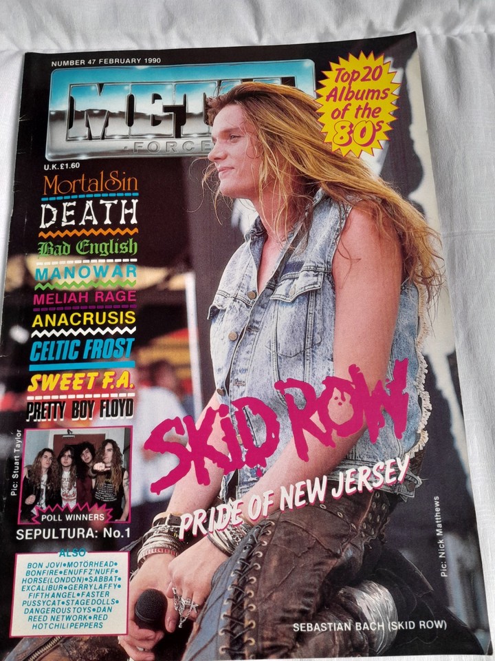 Metal Forces Magazine- 3 Issues From 1990 In Very Good Condition | eBay UK