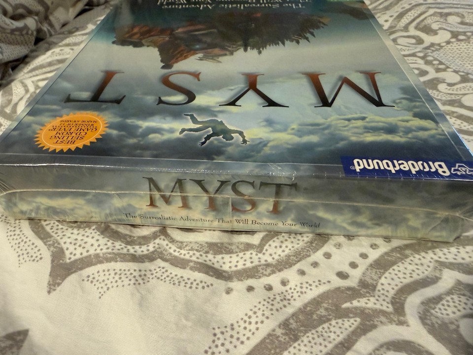 Myst CD-ROM Windows 95 Big Box PC Game 1996 Broderbund NEW SEALED MINT ...