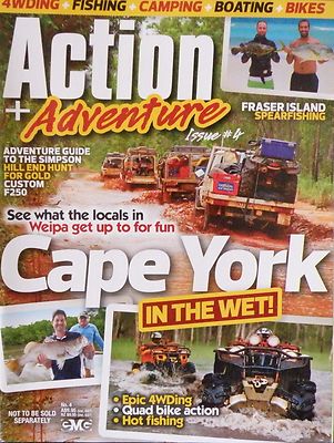 Action & Adventure Magazine Issue 4 Cape York In The Wet! | eBay Australia