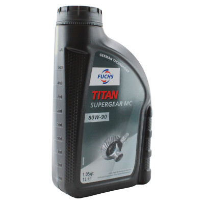 Fuchs TITAN SUPERGEAR MC SAE 80W-90 Gear Oil 1 Liter for Acura Audi BMW MB Lexus | eBay
