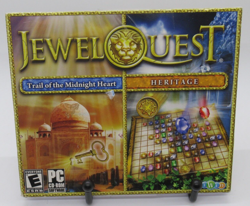 JEWEL QUEST: TRAIL OF MIDNIGHT HEART / HERITAGE - HIDDEN OBJECT PC CD ...