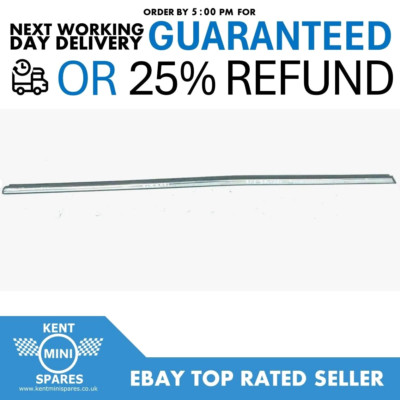 MINI Door Weatherstrip Chrome Trim Strip - Right Driver OS R55 R56 R57 ...