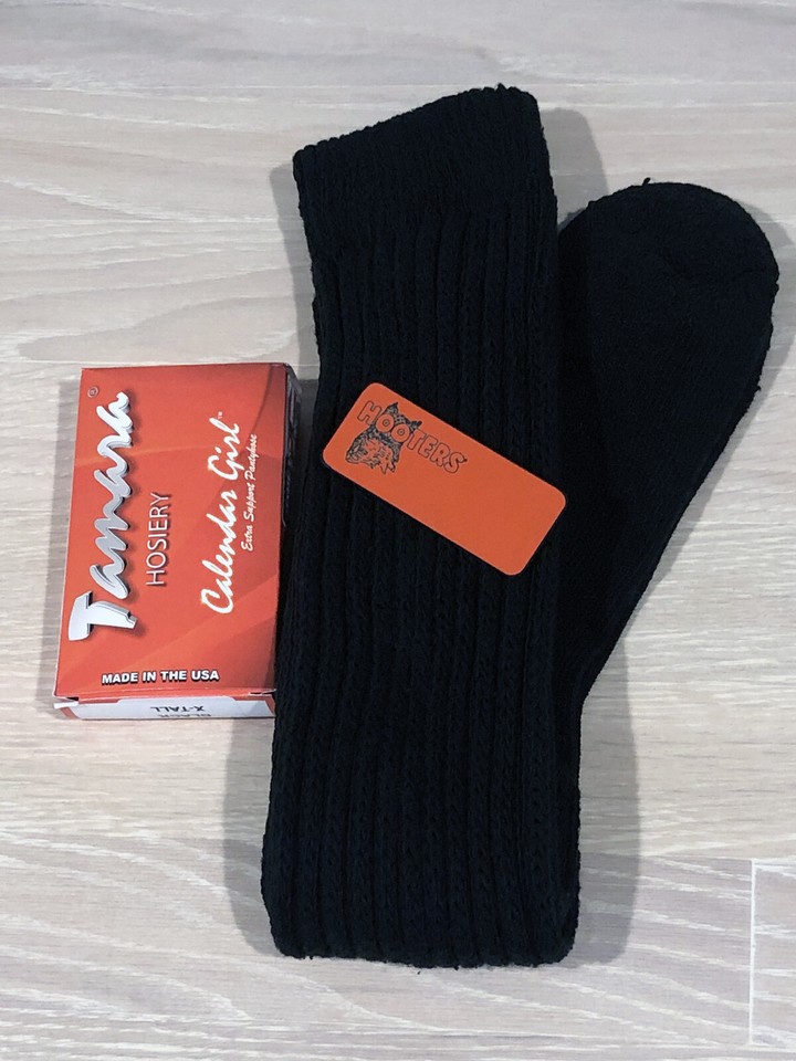 HOOTERS WingHouse Uniform Tank Top Shorts Pantyhose Socks Name Tag ...