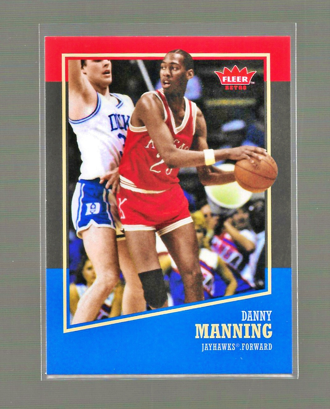 2013-14 Fleer Retro Basketball #21 Danny Manning Kansas Jayhawks | eBay