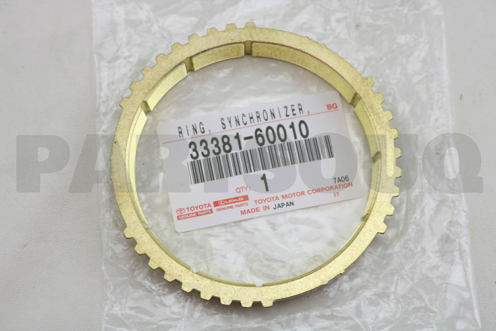 3338160010 Genuine Toyota RING SET, REVERSE SYNCHRONIZER 33381-60010 | eBay
