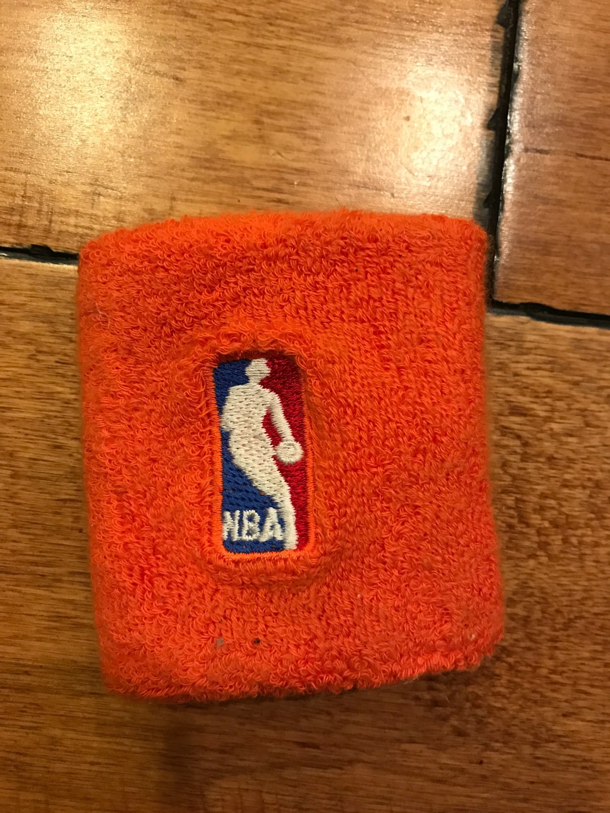 ORANGE NBA GAME USED ?? WRIST BAND | eBay
